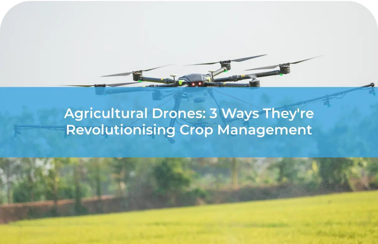 Agricultural Drones: 3 Ways To Better Crop Management